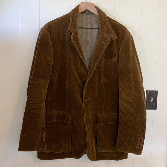 Polo Ralph Lauren | Suits & Blazers | Polo By Ralph Lauren Vintage Corduroy Suit Jacket Brown ...